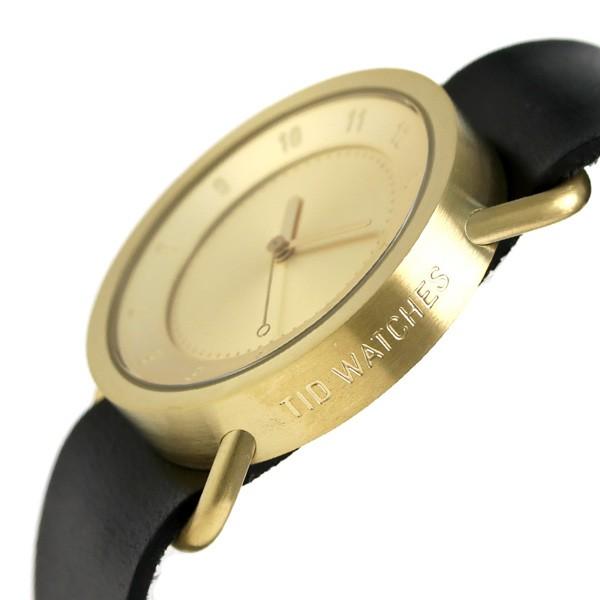 毎日さらに+10倍 ティッドウォッチ 時計 36mm No.1 レザー TID01-36 GD BK 腕時計 ブランド メンズ :TID01 ...