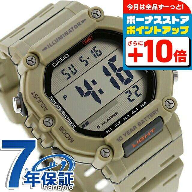 CASIO カシオ チープカシオ クォーツ 電池式 AE-1600H-5AV デジタル 海外モデル メンズ チプカシ 腕時計 ブランド casio ベージュ : 腕時計のななぷれ - 通販 ...