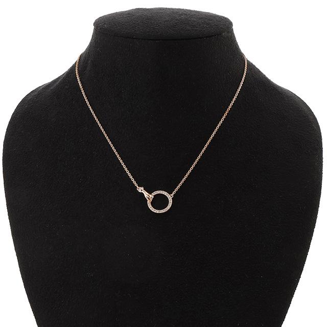 SWAROVSKI スワロフスキー ブランド ネックレス ペンダント レディース 5489573 シンボリック クリスタルパヴェ ローズ ...