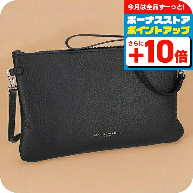 ジャンニキアリーニ ショルダーバッグ レディース ブランド GIANNI CHIARINI BS 3975 RNGDBL ブラック GIANNI CHIARINI（ジャンニ キアリーニ） ショルダーバッグ レディース