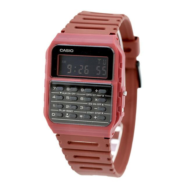 CASIO カシオ チープカシオ クォーツ 電池式 CA-53WF-4B クラシック ユニセックス チプカシ 腕時計 ブランド casio デジタル ブラック レッド 黒 : 腕時計のななぷれ ...