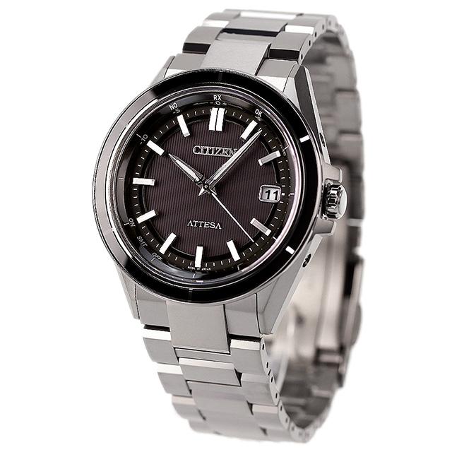 シチズン アテッサ エコドライブ 電波 腕時計 ダイレクトフライト メンズ チタン 電波ソーラー CITIZEN ATTESA CB3030 ...