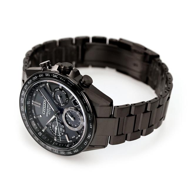 シチズン アテッサ エコドライブ GPS衛星電波 腕時計 ダブルダイレクトフライト メンズ クロノグラフ ソーラー CITIZEN ...