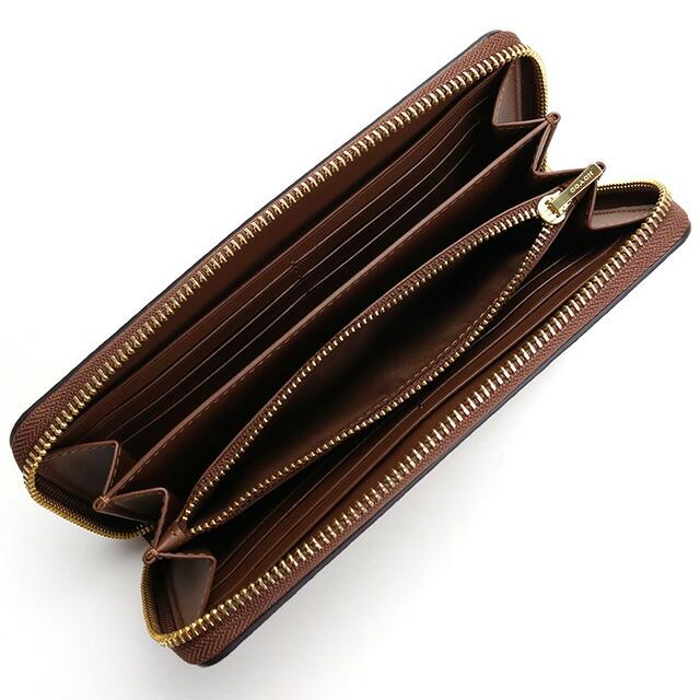 COACH（コーチ） 長財布ラウンドファスナー レディース ブランド COACH