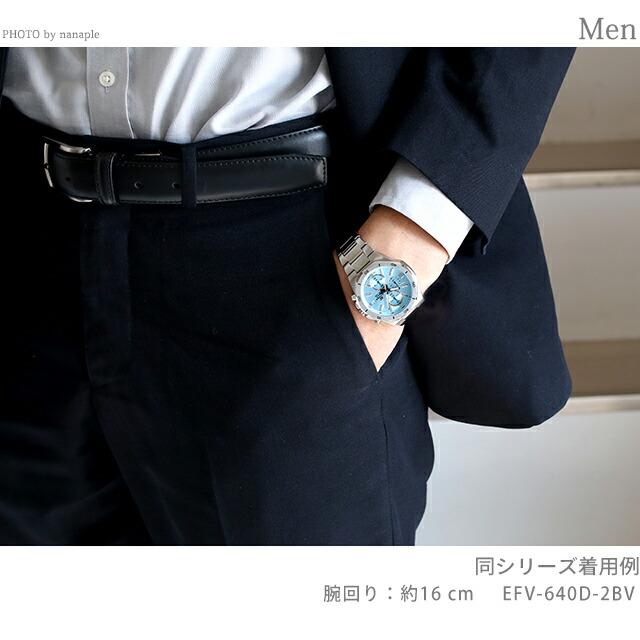 EDIFICE（CASIO） エディフィス EDIFICE クォーツ 電池式 V-640DC-1AV スタンダード クロノグラフ 海外モデル メンズ 腕時計 ブランド カシオ casio ...