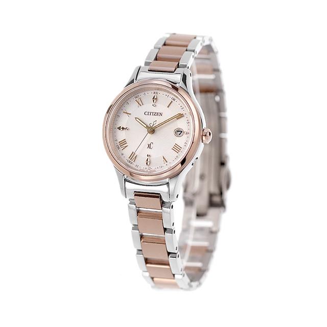 hikari コレクション シチズン クロスシー ヒカリコレクション 光発電エコドライブ電波 腕時計 ブランド レディース チタン ソーラー ...