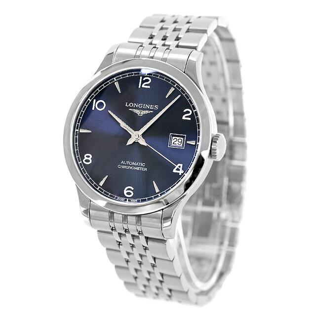 レコード ロンジン 自動巻き 腕時計 ブランド メンズ LONGINES L2.820.4.96.6 アナログ ブルー スイス製 : 腕時計のななぷれ - 通販 - Yahoo!ショッピング