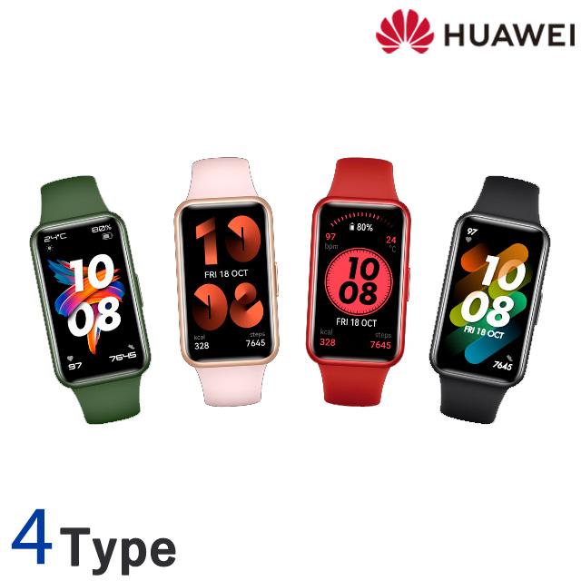 HUAWEI ファーウェイ Band 7 Graphite Black 充電式クオーツ スマートウォッチ メンズ レディース LEA-B19 ...