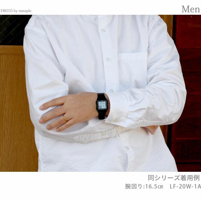 カシオ チープカシオ CASIO クォーツ 電池式 LF-20W-1A クラシック ユニセックス チプカシ 腕時計 ブランド カシオ casio デジタル ブラック 黒 : lf-20w ...