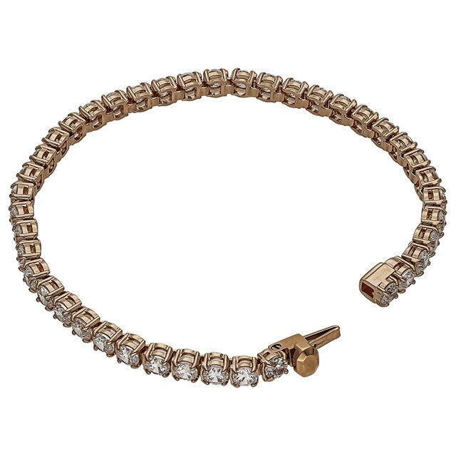 SWAROVSKI 2/25さらに+11倍 スワロフスキー ブレスレット レディース ブランド 5657659 ローズゴールド : 腕時計の ...