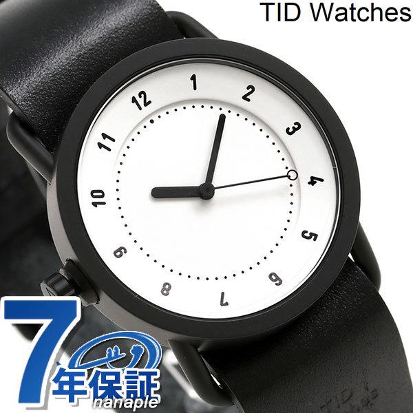 TID Watches（ティッド ウォッチズ） ティッドウォッチ 時計 36mm No.1 レザー TID01-36WH BK 腕時計 ...