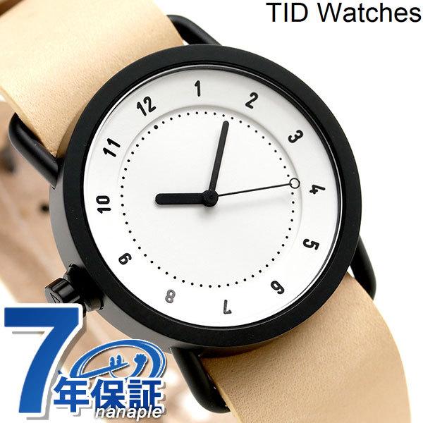 TID Watches 本日+6倍 ティッドウォッチ 時計 36mm No.1 レザー TID01-36WH N 腕時計 ブランド メンズ ...