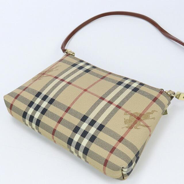 BURBERRY 中古 バーバリー ポーチ ユニセックス ブランド PVC BURBERRY 中古 バーバリー ポーチ ユニセックス ブランド PVC