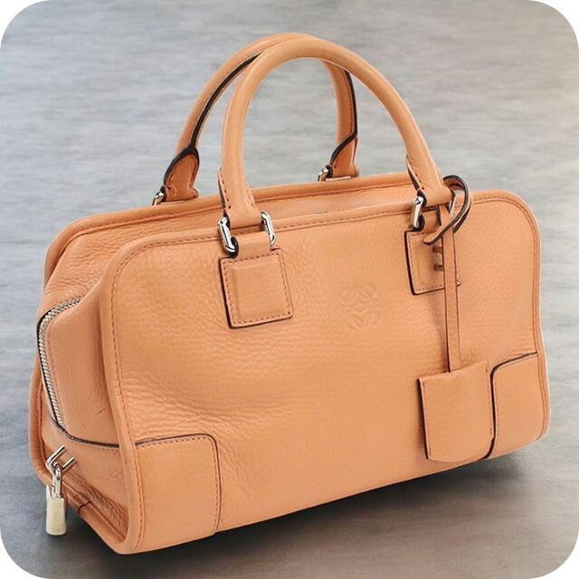LOEWE 中古 ロエベ ハンドバッグ レディース ブランド アマソナ28 352.45.A03 ピンク バッグ : 腕時計のななぷれ - 通販 - Yahoo!ショッピング