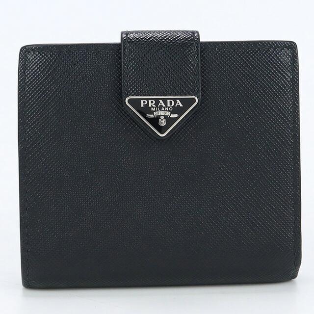 中古 プラダ 二折財布小銭入付き メンズ ブランド PRADA サフィアーノタブ財布 レザー 2M0008 2DYG F0002 ブラック 財布 : usdpr71433011 : 腕時計の ...