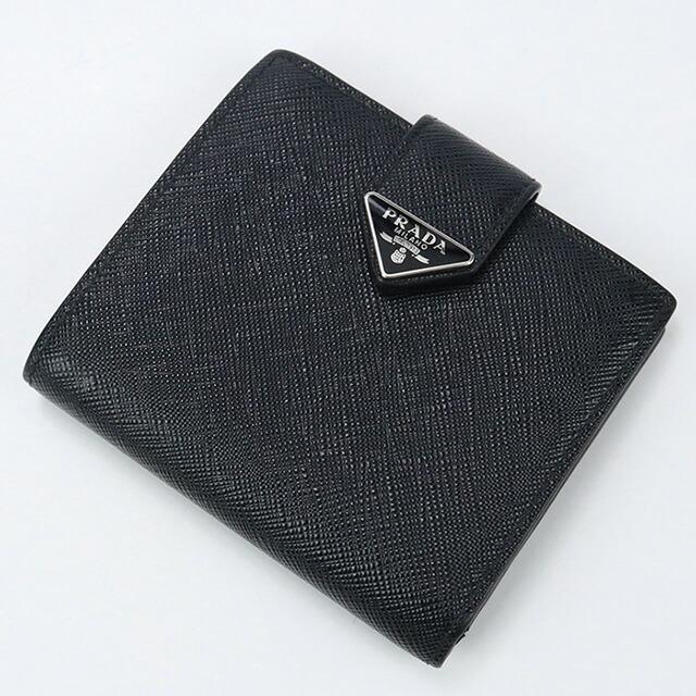 中古 プラダ 二折財布小銭入付き メンズ ブランド PRADA サフィアーノタブ財布 レザー 2M0008 2DYG F0002 ブラック 財布 : usdpr71433011 : 腕時計の ...