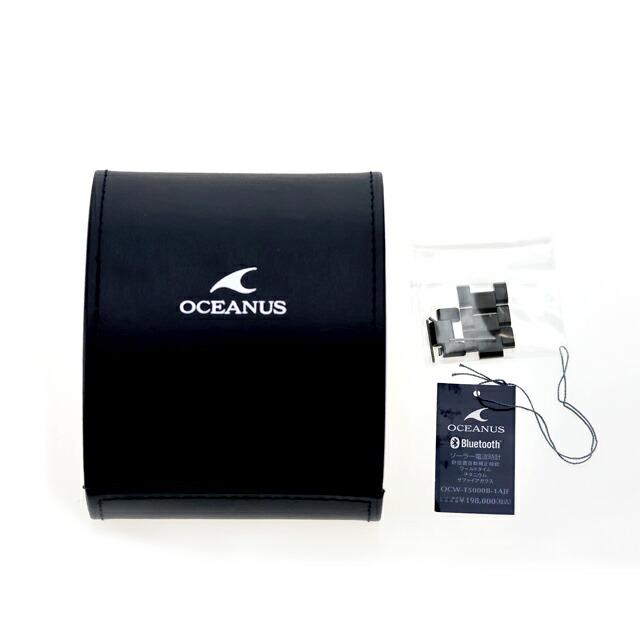OCEANUS 中古 超美品 カシオ CASIO オシアナス 角型 オール OCEANUS 中古 超美品 カシオ CASIO オシアナス 角型 オール