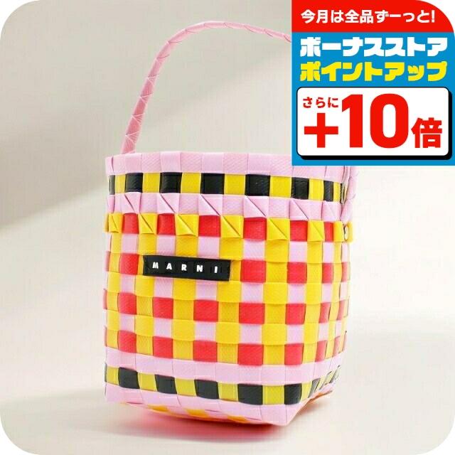 マルニ MARNI M00332-M00IW-0M331 ハンドバッグ レディース マーケット MARKET マルチカラー ピンク MARNI（マルニ） MARNI M00332-M00IW-0M331 ハンドバッグ レディース