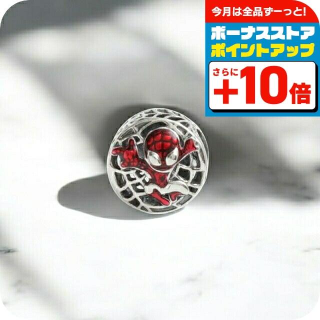 PANDORA パンドラ Marvel Spider-Man Soaring City Charm ブレスレットチャーム 792350C01 ...