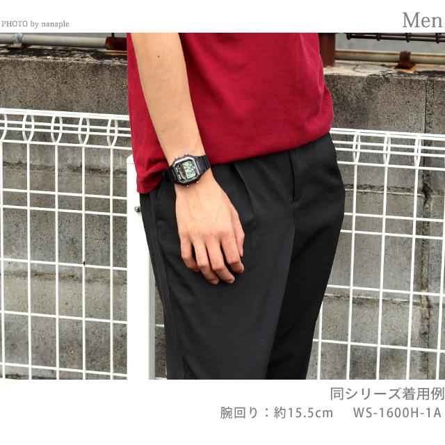 CASIO カシオ チプカシ WS-1600H-2AV 海外モデル メンズ 腕時計 casio デジタル ネイビー : 腕時計のななぷれ ...