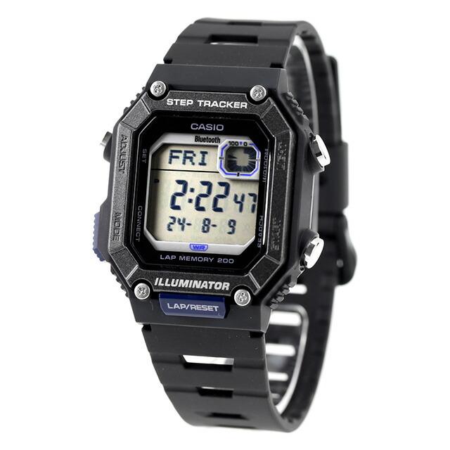 CASIO カシオ WS-B1000-1AV カシオコレクション スポーツ チプカシ Bluetooth 海外モデル メンズ 腕時計 ブランド casio デジタル ブラック 黒 : 腕時計の ...
