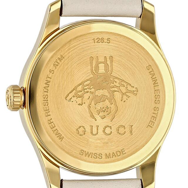 4/14は最大P20倍 Gタイムレス クオーツ 腕時計 ブランド レディース 蜂 YA1265009 アナログ グリーン レッド ホワイト 白 ...