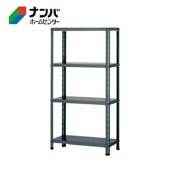 【大型送料適用商品】【福富士】スチールラック フクフジラック【FL−634 H1200×W600×D300 4段 スレートグレー 】 : ナンバYahoo店 - 通販 - Yahoo!ショッピング