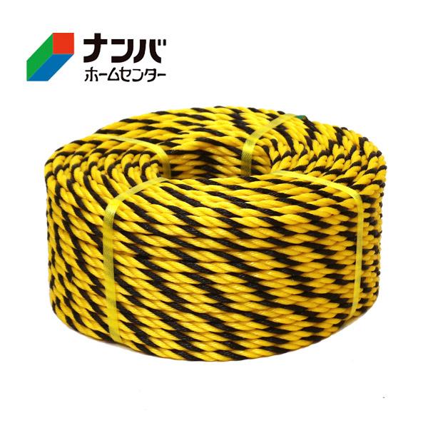 【高木綱業】トラロープ 標識ロープ 黄/黒 No.9×100m【22-3602】 : ナンバYahoo店 - 通販 - Yahoo!ショッピング
