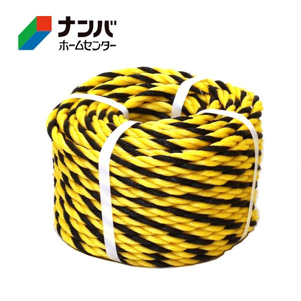 【高木綱業】トラロープ 標識ロープ 黄/黒 No.9×30m【22-3607】 : ナンバYahoo店 - 通販 - Yahoo!ショッピング