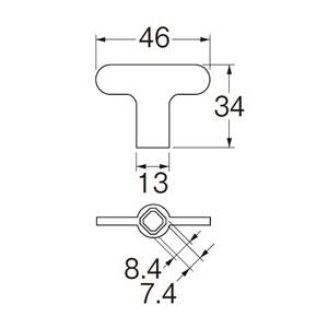【メール便適用商品】【SAN-EI 三栄水栓】共用水栓カギ 共用水栓カギ【PR32】 : ナンバYahoo店 - 通販 - Yahoo!ショッピング