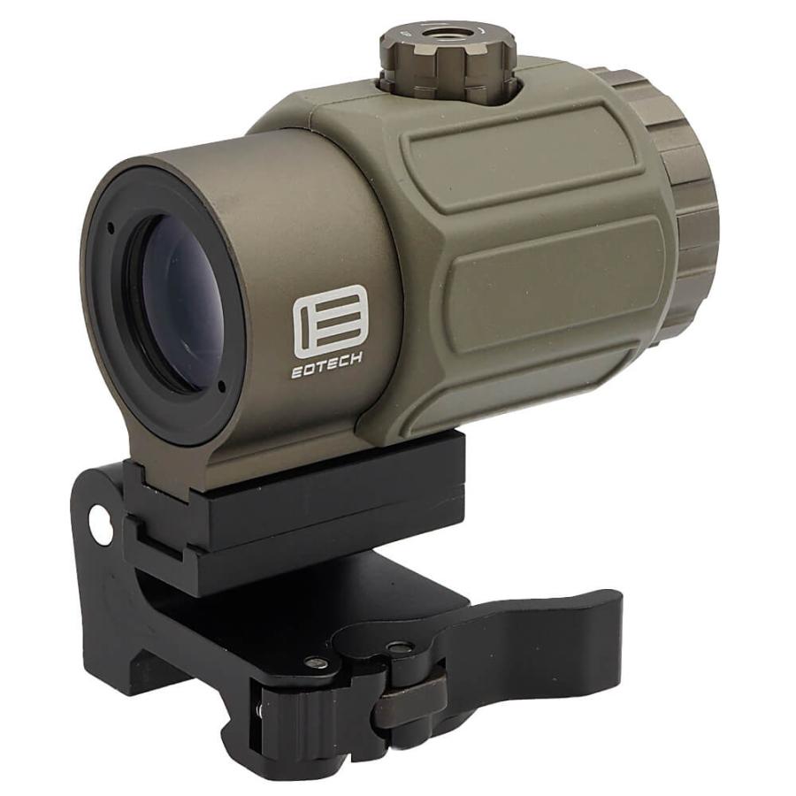 【Evolution Gear 製】 EOTech G43 マグニファイア 3倍 レプリカ DE クリアレンズ 7065A アルミ合金製 | EXPS3対応 倍率ブースター :EVG-678 ...