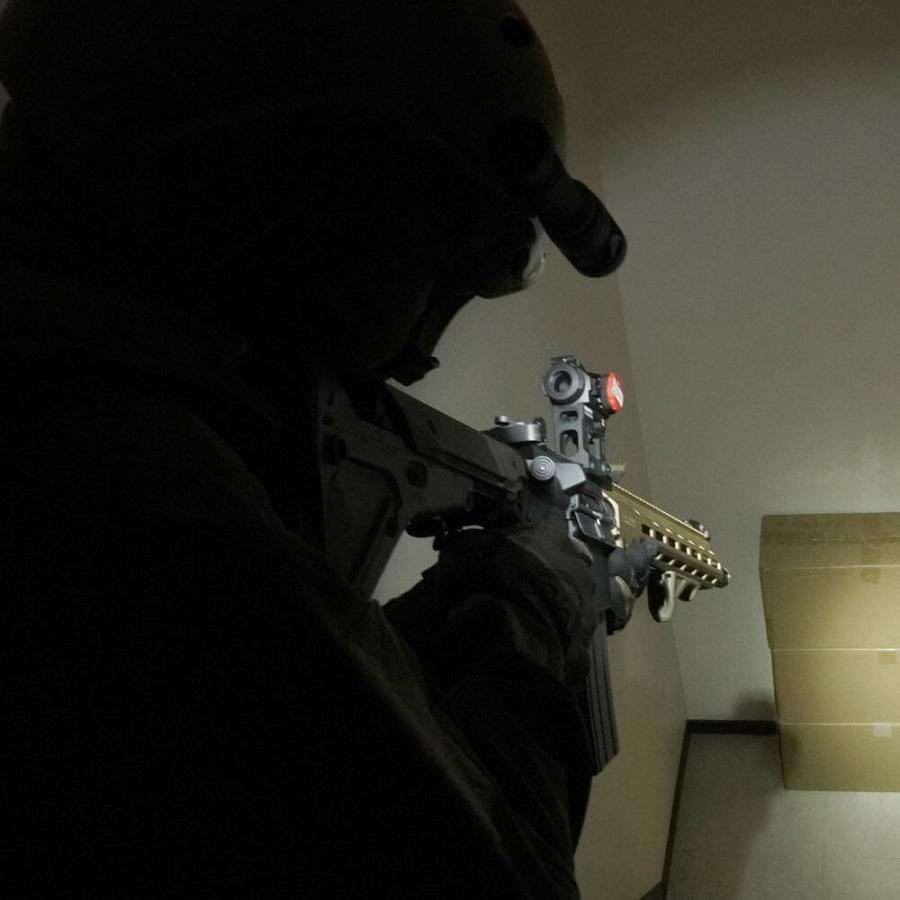 Evolution Gear 製 S&S PRECISIONタイプ M-Ax ACR ヘルメット レイル対応 surefire ライトマウント ...