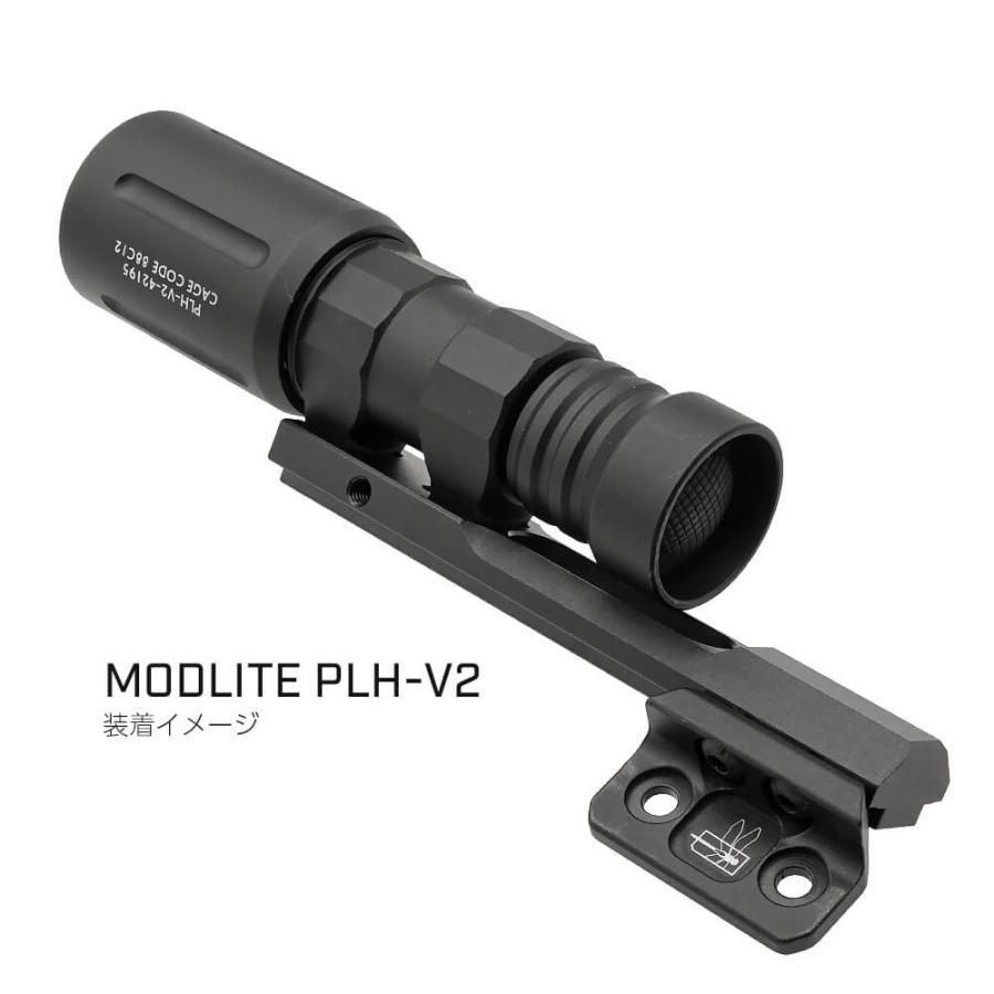 WADSN 製 M-LOK & KeyMod 対応 Haley Strategic タイプ HSP THORNTAIL2 ロングバー ライト ...