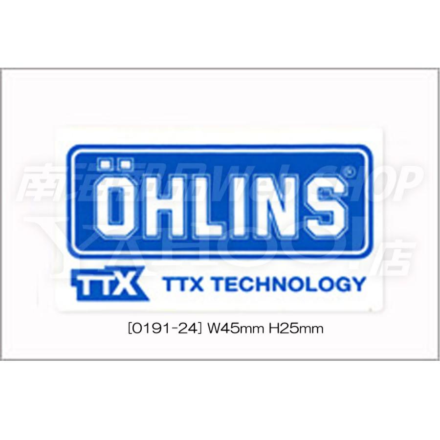 OHLINS ステッカー OHLINS(オーリンズ) TTXクリアステッカー 1枚 W45mm*H25mm : 南海部品WebSHOP ...