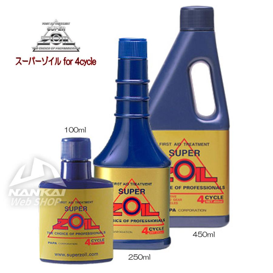 SUPER ZOIL (スーパー ゾイル) 4サイクル用 100ml OIL添加剤 : 南海部品WebSHOP・Yahoo!店 - 通販 ...