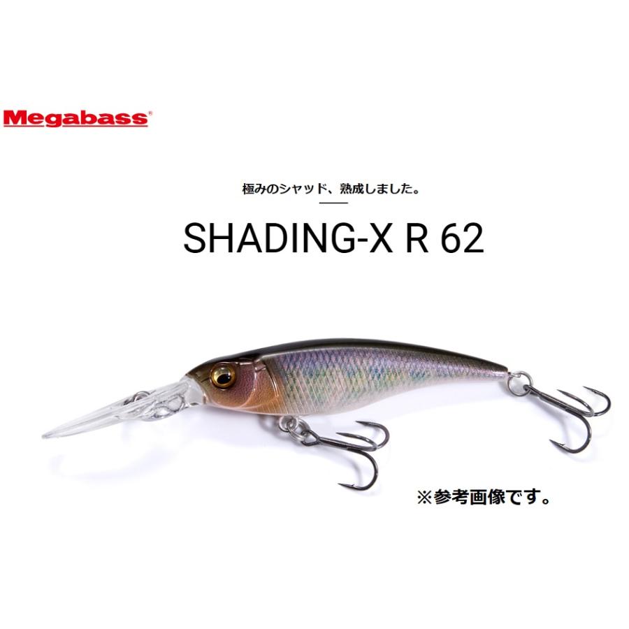 Megabass(メガバス) シャッディング-X R 62 (SHADING-X 62) (爆買) : 釣具の通販 南紀屋 - 通販 - Yahoo!ショッピング