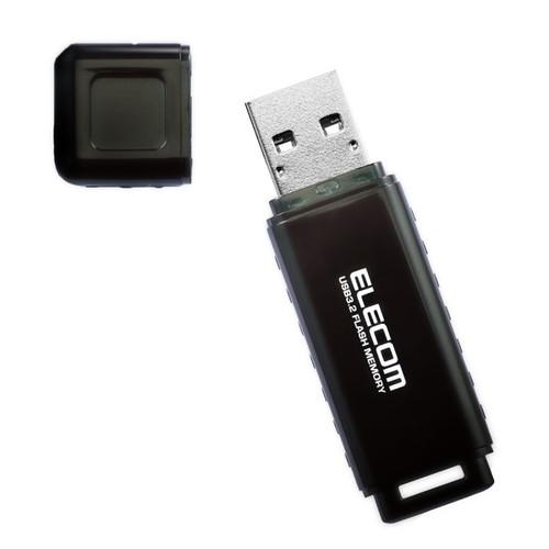 ELECOM USBメモリ キャップ式 32GB USB3.2(Gen1) ブラック メーカー在庫品 : ナノズ ヤフー店 - 通販 - Yahoo!ショッピング