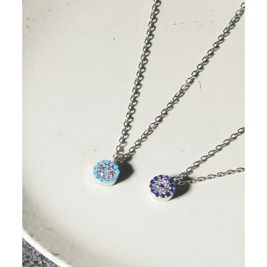 MAYOKE ネックレス レディース シルバー925 ペンダント アンティーク ナザールボンジュウ アミュレット 花 お nanotta ...