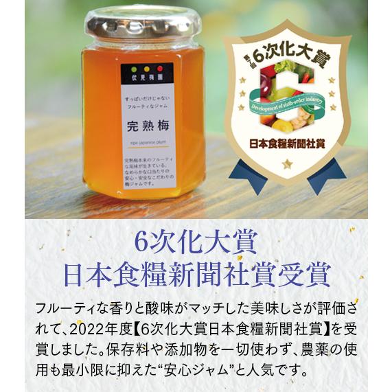 【入荷待ち】完熟梅ジャム(160g)【3個】 伏見梅園 福井梅 福井県 若狭町 着色料不使用 : 南風満帆shop Yahoo!店 - 通販 - Yahoo!ショッピング