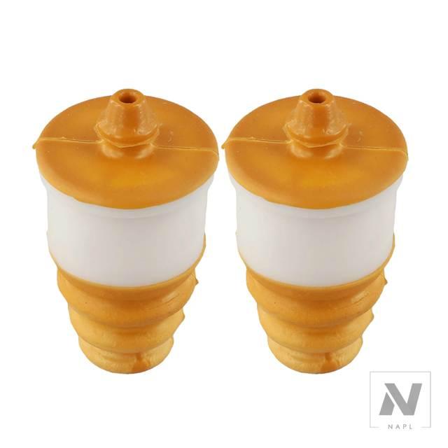 【並行輸入品】2個 リアバンプストップサポート 51811829 50703905 フィアット500 500C アバルトパンダ : カーパーツ ...
