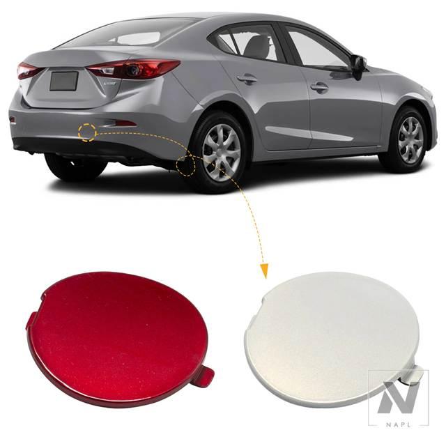 【並行輸入品】リアバンパー 牽引フックキャップ 牽引アイカバー マツダ 3 アクセラ 2014-2018 右 BHN1-50-EK1-BB BHN150EK1BB : カーパーツ専門店 ...