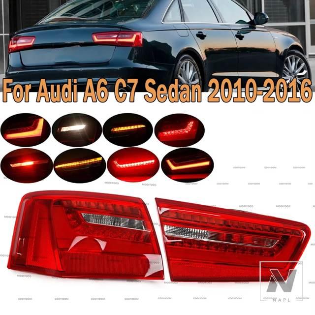 【並行輸入品】アウディ テールライトアセンブリ テールランプ ストップブレーキランプ フォグランプ ウィンカーランプ A6 C7 SEDAN ...