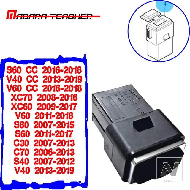 30775252 USB インターフェースソケットボルボ S80 S60 XC60 S40 C30 V60 C70 V50 39417 カー ...