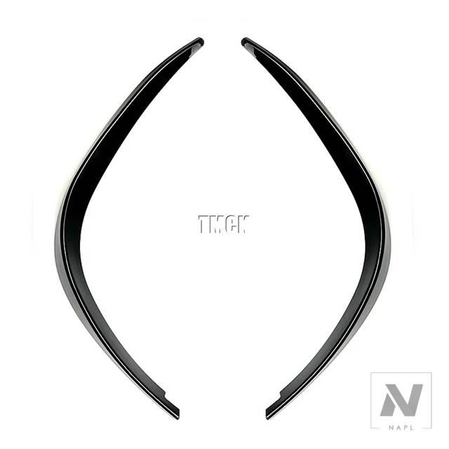 メルセデスベンツ A クラス W177 V177 A180 A200 A220 A250 2019 2020 + カーアクセサリーフロントバンパーフェンダーリップトリムカバーステッカー ...