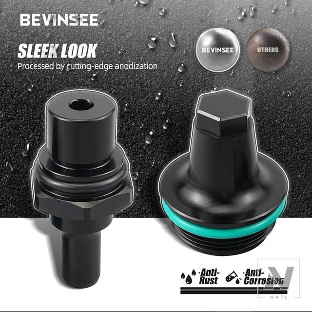 BMW N54 PCV バルブ + キャップカバーアルミキット E90 E91 E92 E82 E88 E89 E60 E61 E71 ツインターボエンジンカーアクセサリー : NAPL ...