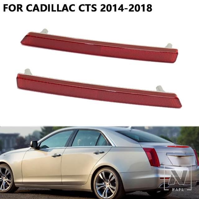 【並行輸入品】キャデラック リアバンパーリフレクターライト CTS 2014-2018 LED信号ランプライト交換 84135078 ...
