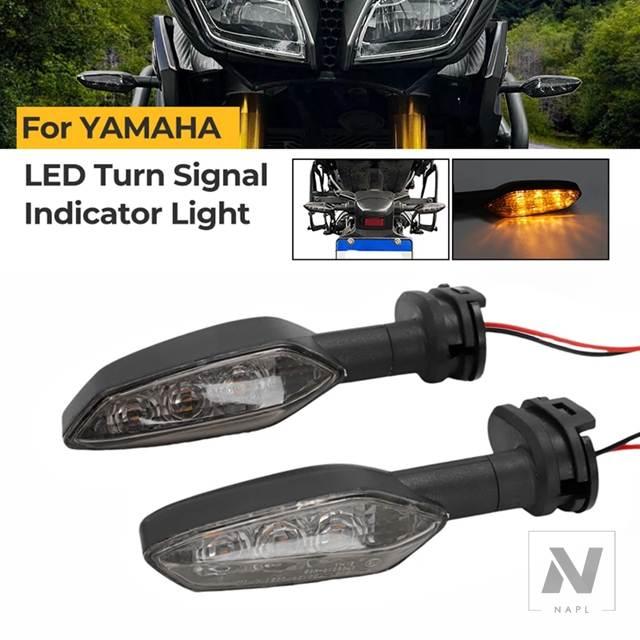 LED ウィンカーライトヤマハ MT09 YZF-R25 MT07 MT03 FZ6 FZ25 FZ1 FAZER XSR トレーサー 900/GT XJ6 FZ フラッシャーインジケーター ...