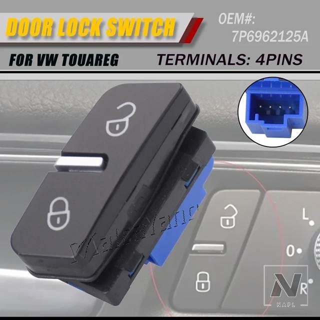 【並行輸入品】VW 左ドア中央ロックスイッチボタン車 トゥアレグ 2011-2018 7P6962125A : カーパーツ専門店 NAPL ...