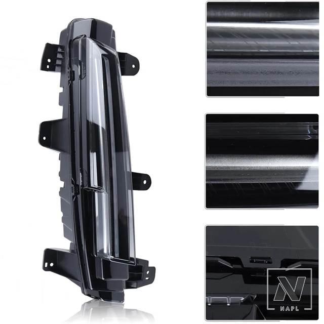 【並行輸入品】キャデラック エスカレード 2021-2024年式用 LEDフォグランプ ウィンカーライトアセンブリ デイタイムランニングライト ...