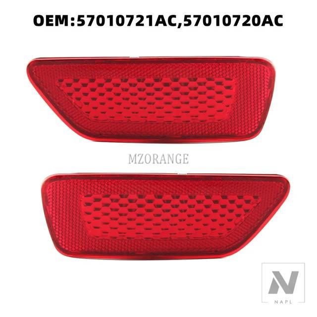 【並行輸入品】リアバンパーリフレクター ジープ グランドチェロキー コンパス SRT8 2011-2016 57010721AC ...